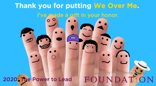 Staff Giving – Charlotte Mecklenburg Library Foundation