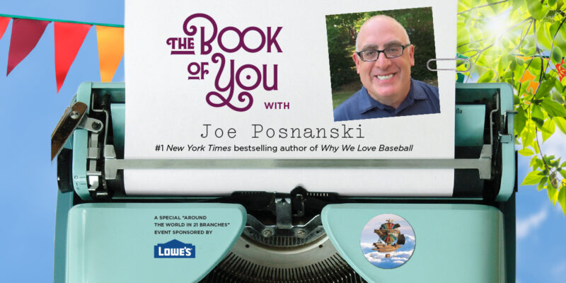 Book of You with Joe Posnanski – Charlotte Mecklenburg Library Foundation